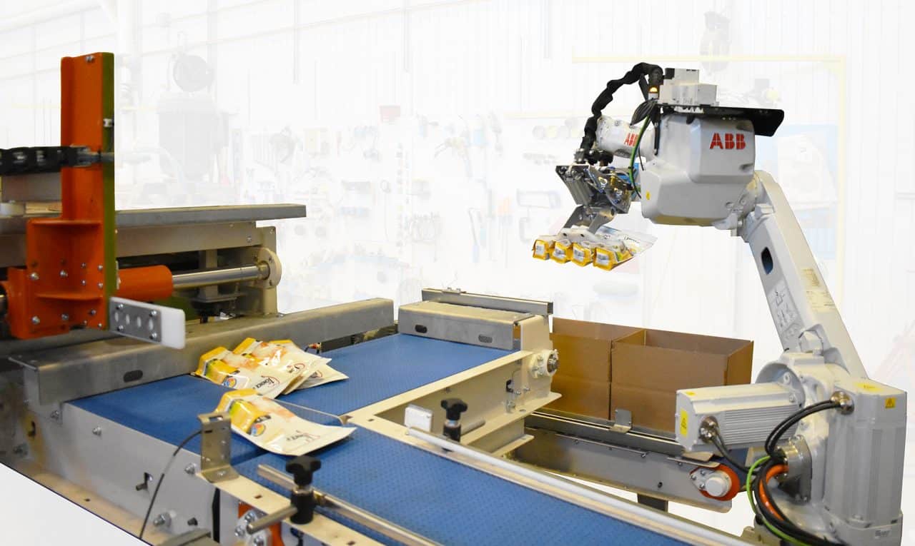 Bag Case Packer | Scalable & Highly Flexible | ROBOVIC Inc
